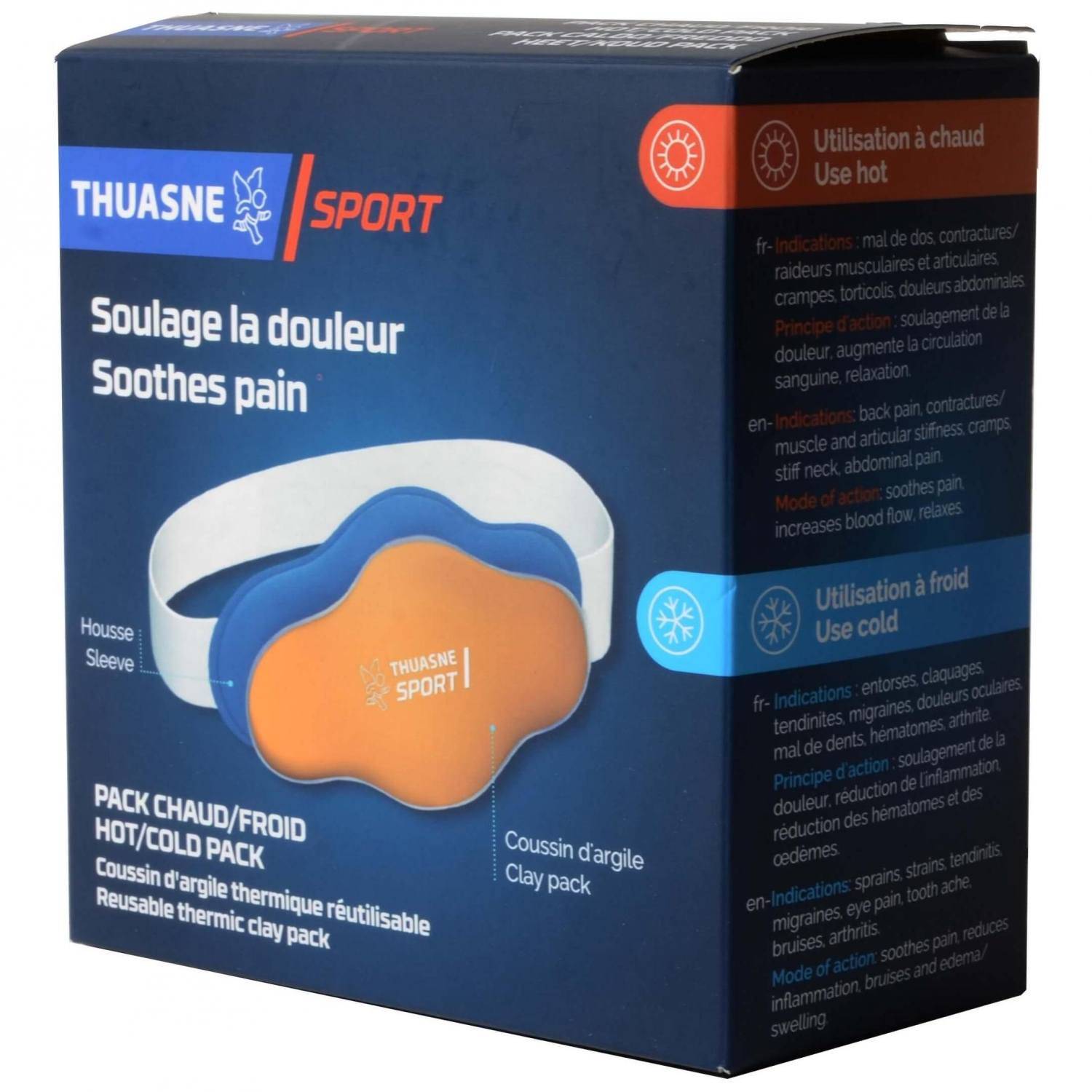 Pack Chaud-Froid Argile Thuasne
