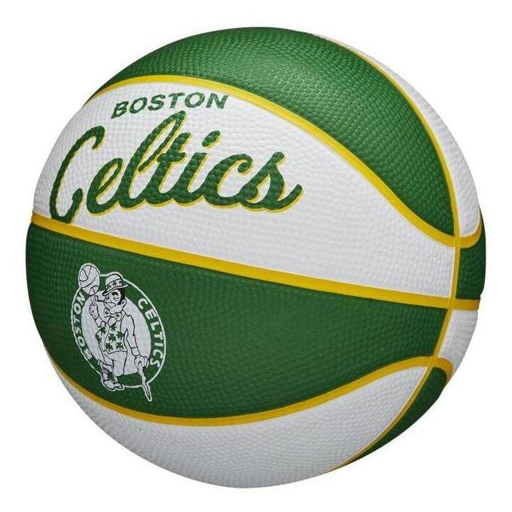 Ballon de Basket Wilson Retro Mini Boston Celtics Taille 3