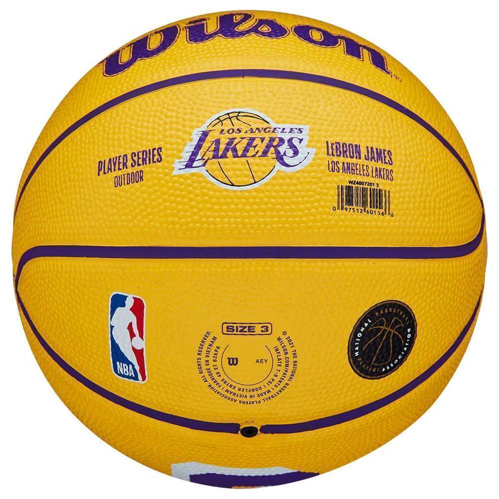Ballon de Basket Wilson Player Mini Lebron James Taille 3
